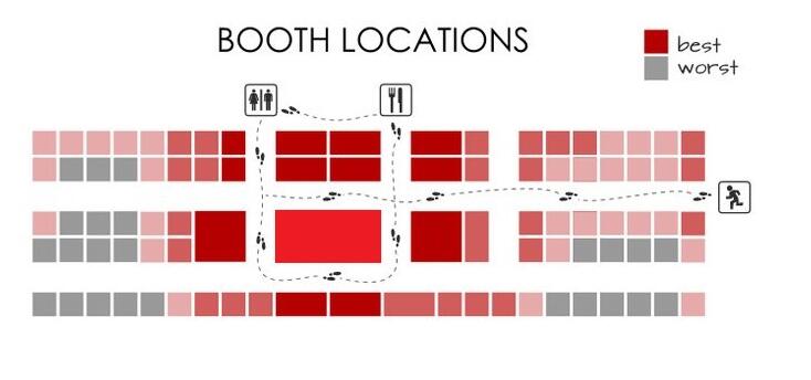 How To Choosing The Best Trade Show Booth Location？ - Maeander