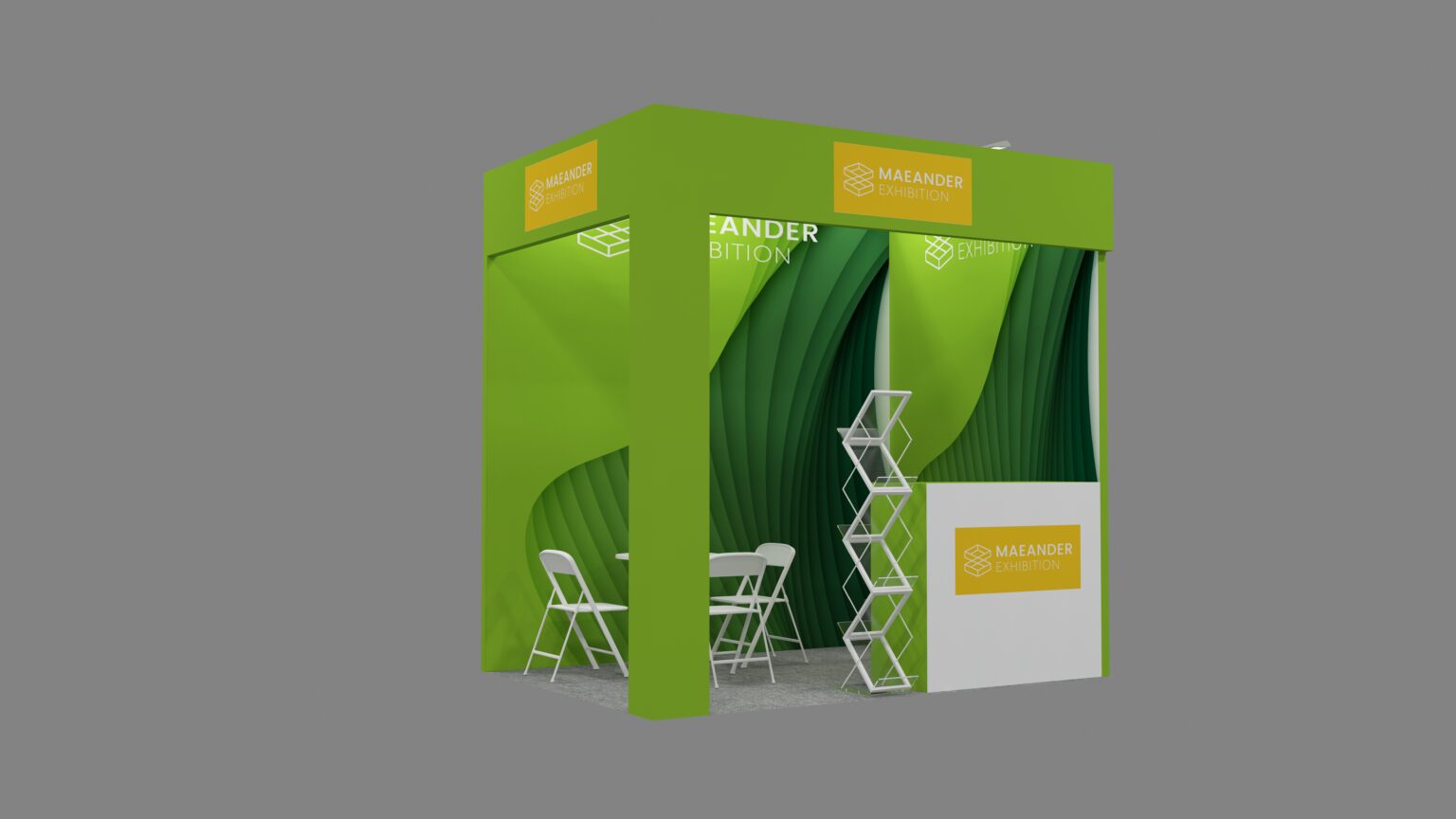 EASY TO ASSEMBLE MODULAR STANDAR BOOTH DUBAI ,UAE - Maeander